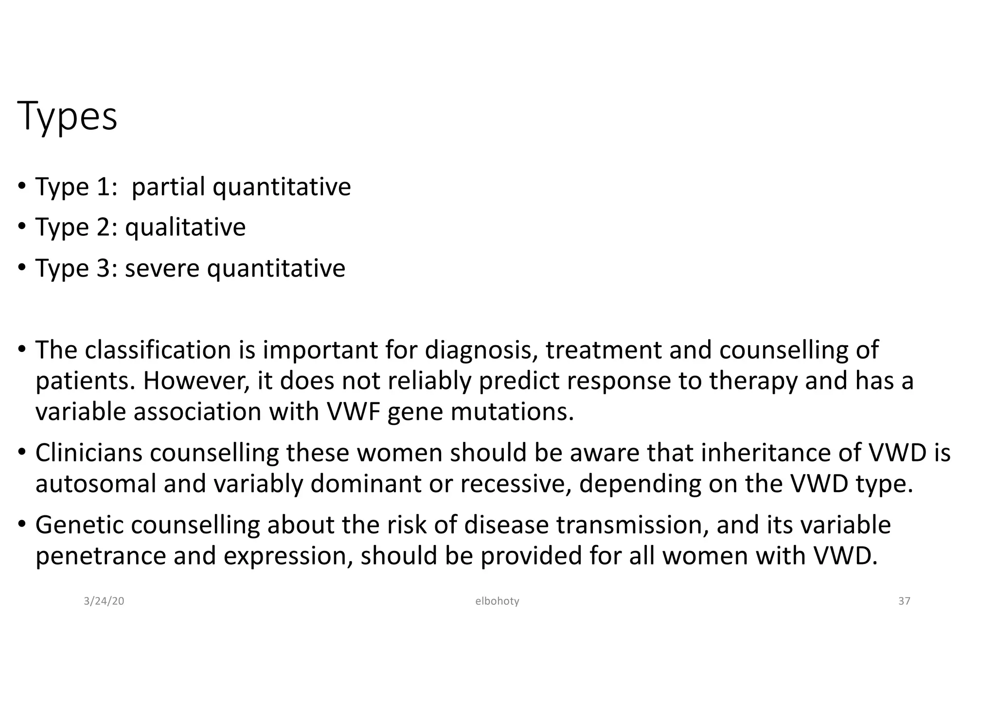 Inherited Bleeding disorders during pregnancy | PDF