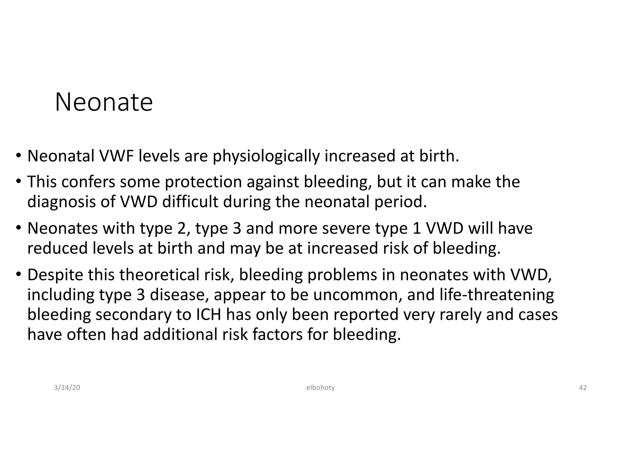 Inherited Bleeding disorders during pregnancy | PDF