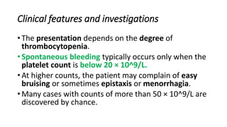 Bleeding disorders | PPTX