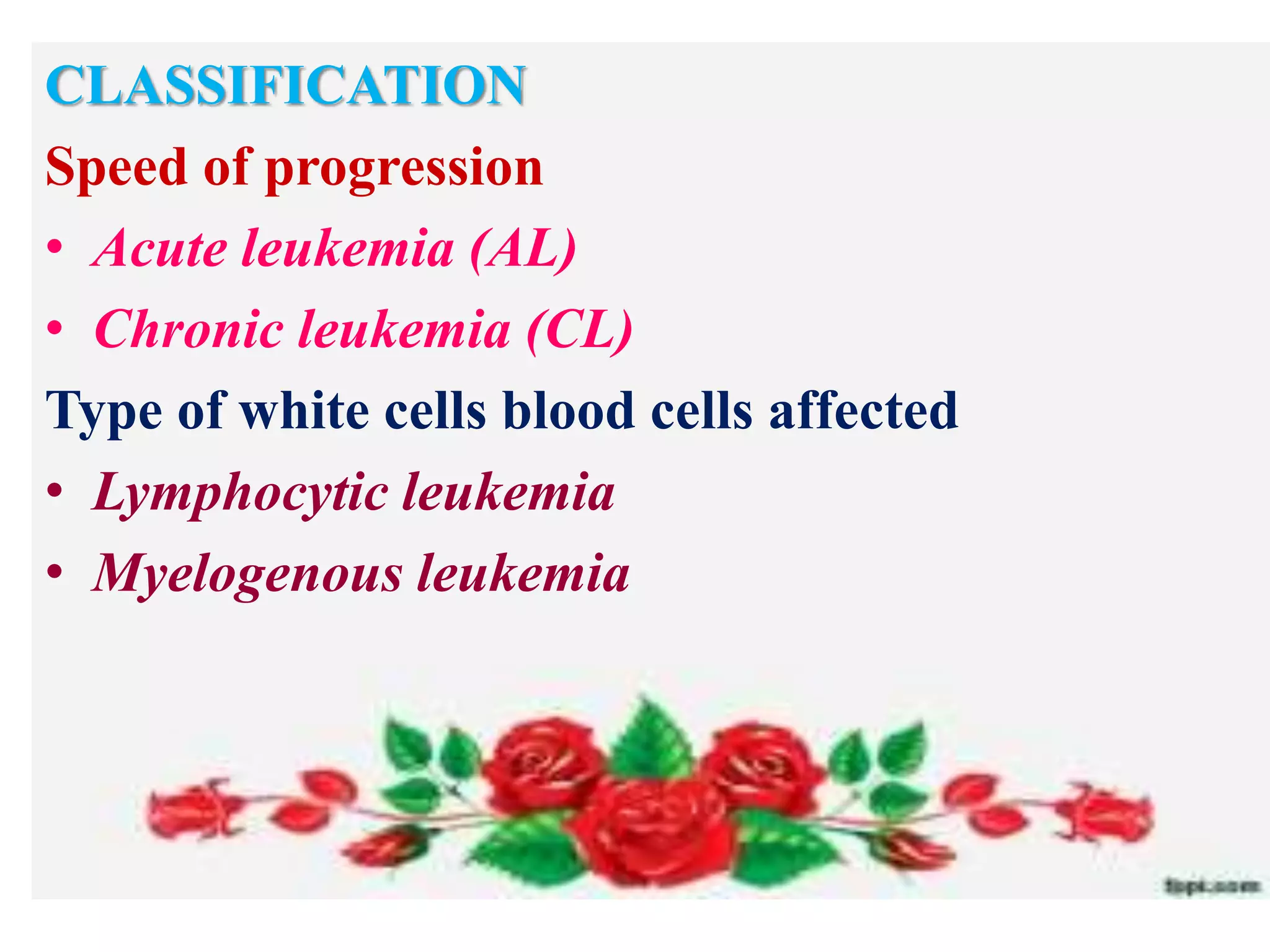 Leukemia in children | PPTX