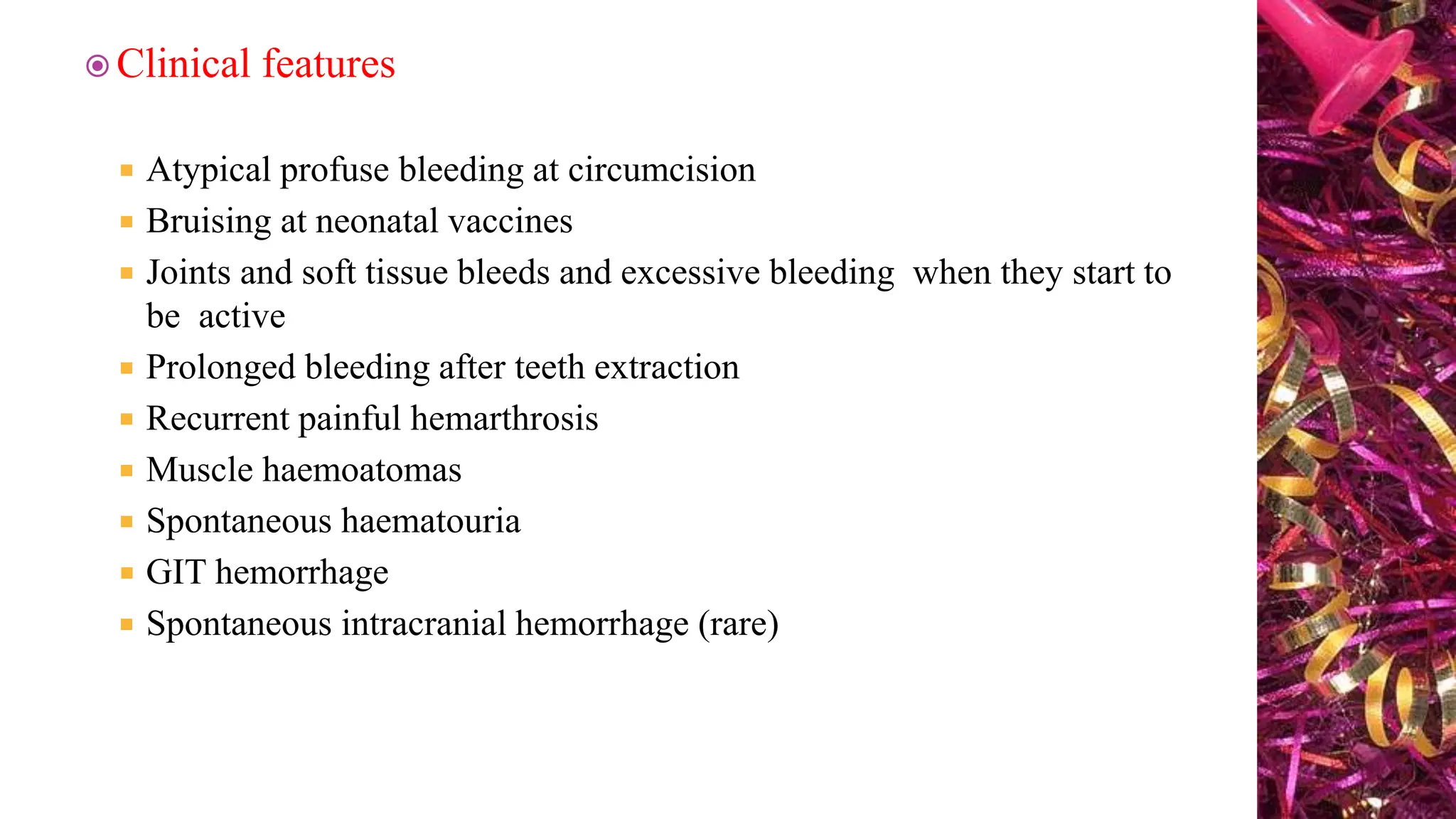 bleeding disorders and its treatment .pptx