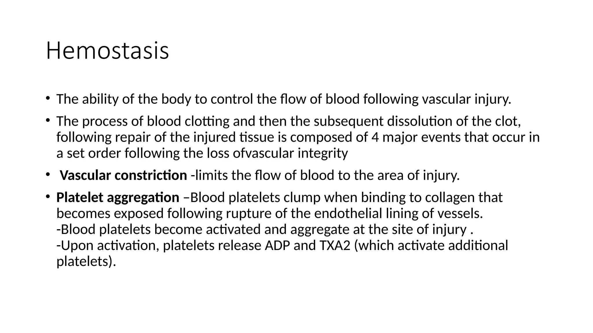BLEEDING DISORDERS detailed breakdown of management | PPTX