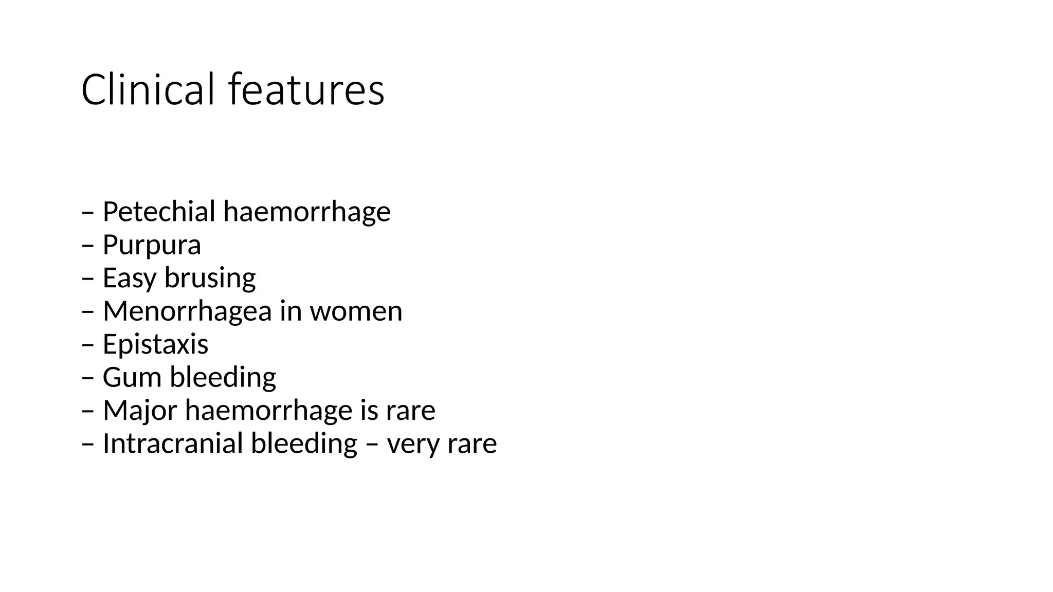 BLEEDING DISORDERS detailed breakdown of management | PPTX