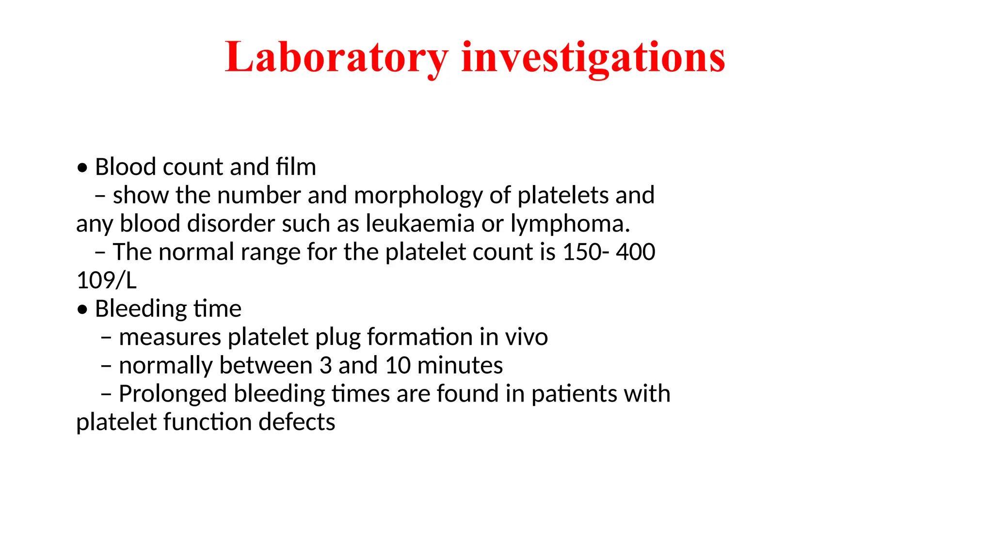 BLEEDING DISORDERS detailed breakdown of management | PPTX