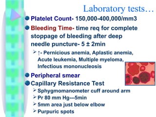 bleeding disorders different types and its adverse reactions | PPT