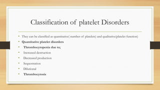 A slide about this is a BLEEDING DISORDERS.pptx