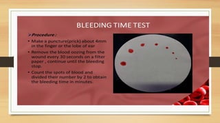 Bleeding disorders ppt- Blood -Physiology | PPTX
