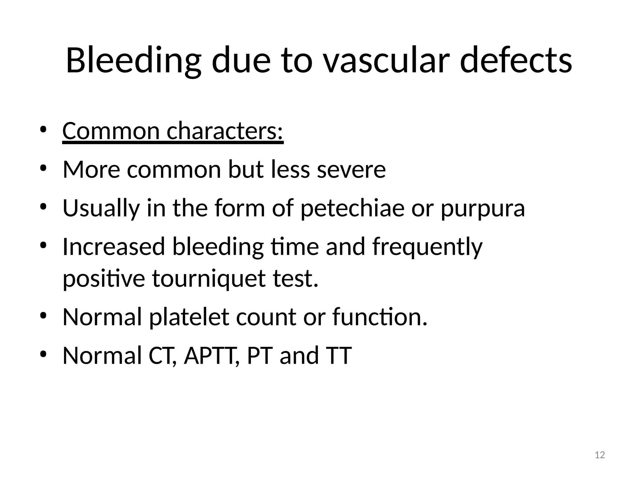 bleeding disorders- classification, vascular abnormalities.pptx