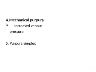 bleeding disorders- classification, vascular abnormalities.pptx