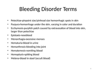bleeding disorders- classification, vascular abnormalities.pptx