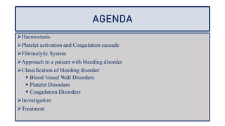 bleeding disorders 1 Dr.Nannika Pradhan | PPTX