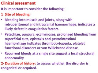 Bleeding disorders (hemostatic disorders).pptx