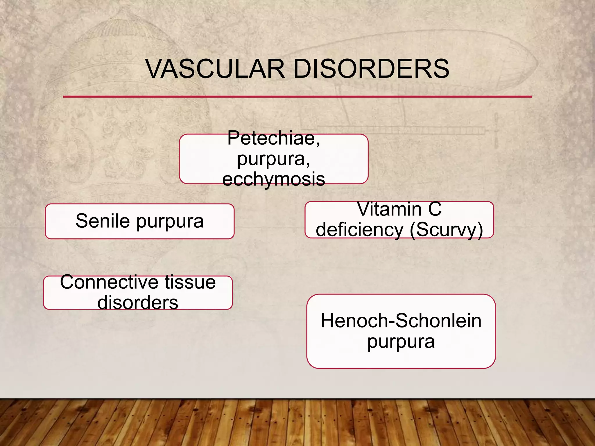 Bleeding disorders and their management | PPTX