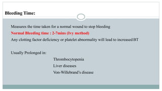 Dental Management of Patients with Bleeding Disorders | PPTX