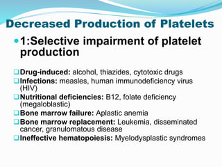 Bleeding disorders Pathology Dr. UMME HABIBA | PPTX