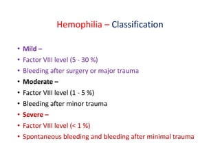 Bleeding disorders in children 2021 | PDF