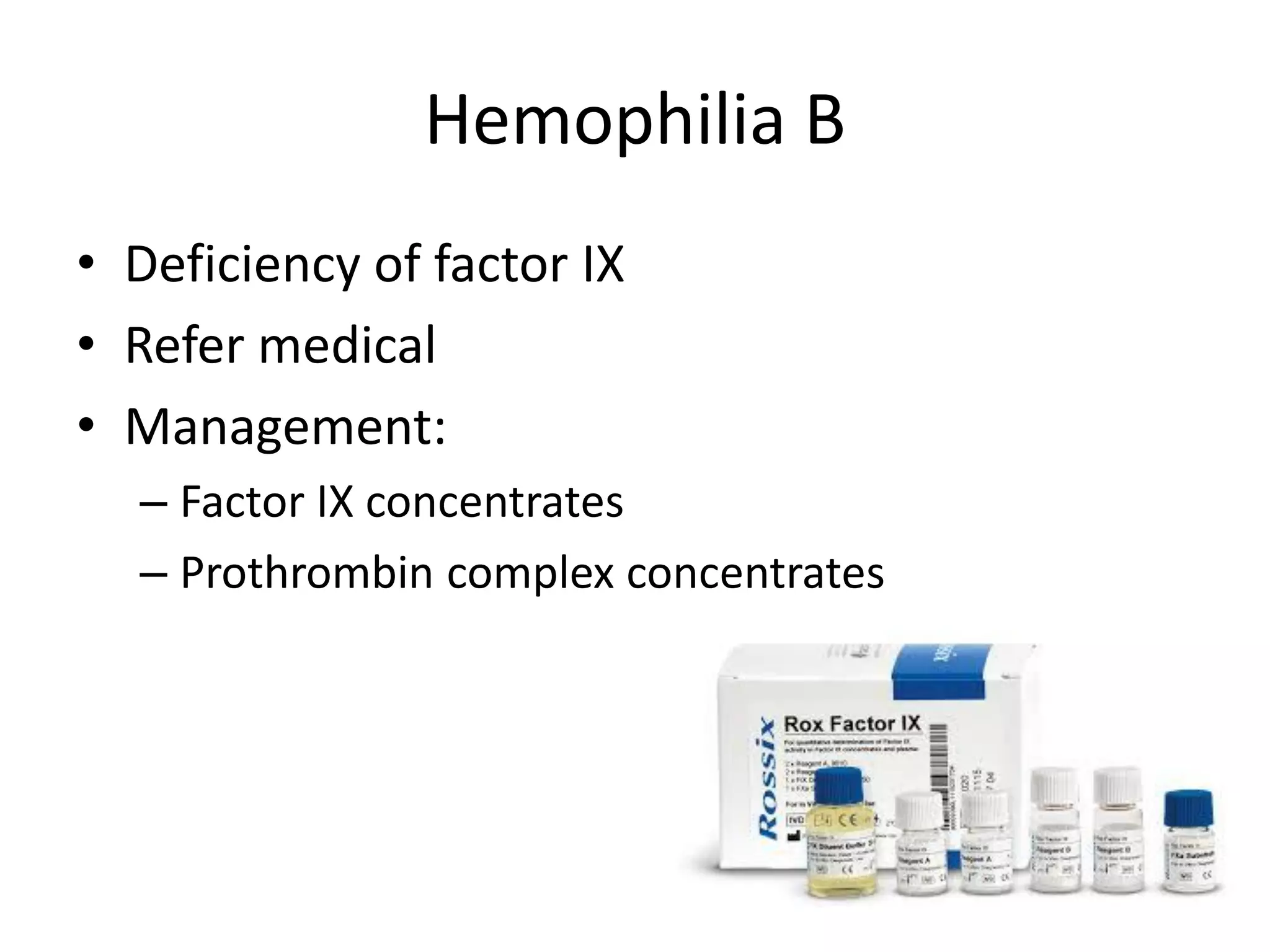 Bleeding Disorders in Primary Dental Care | PDF