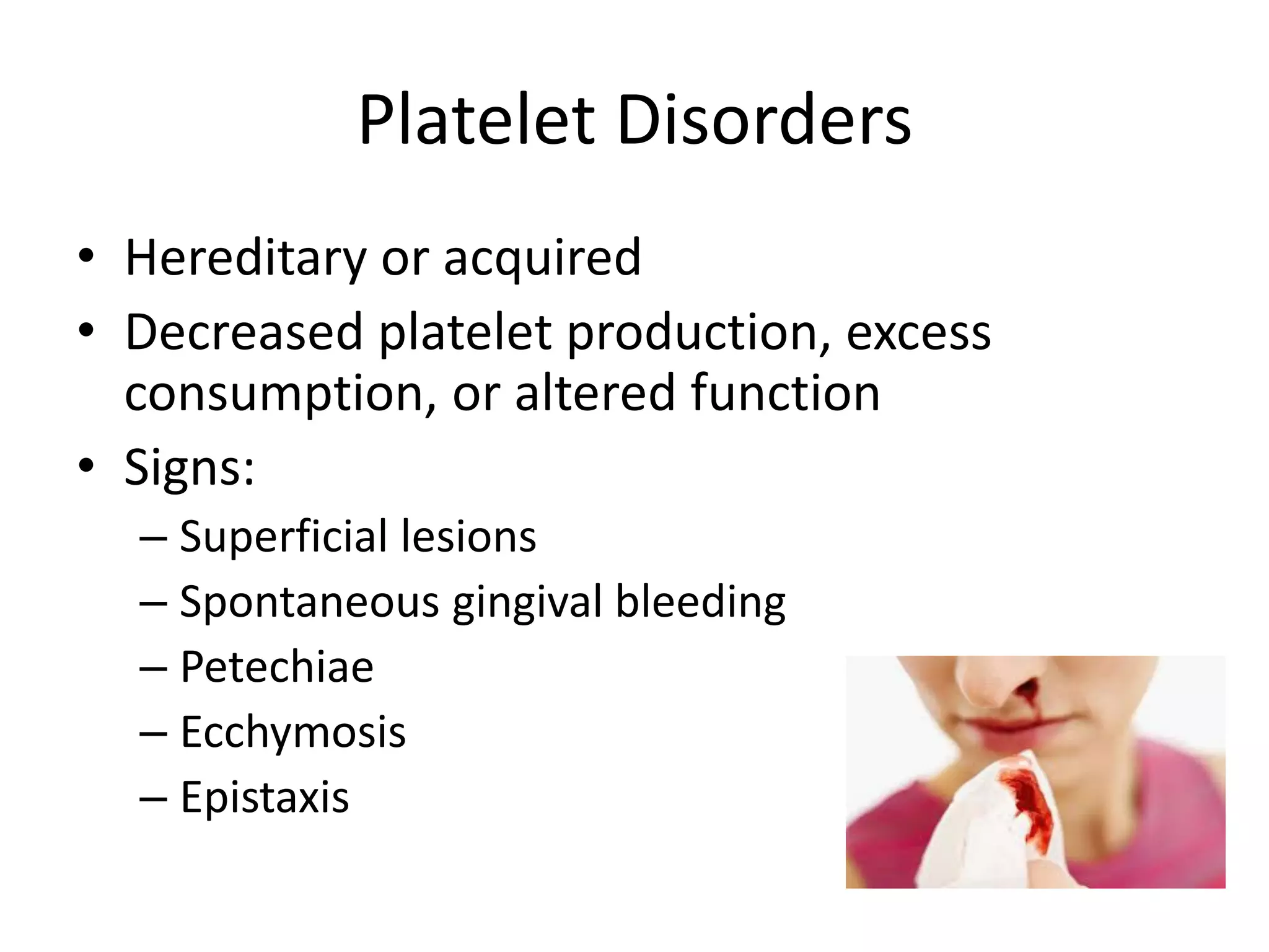 Bleeding Disorders in Primary Dental Care | PDF