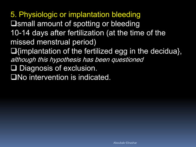 FIRST TRIMESTER BLEEDING | PDF | Pregnancy | Reproductive Health