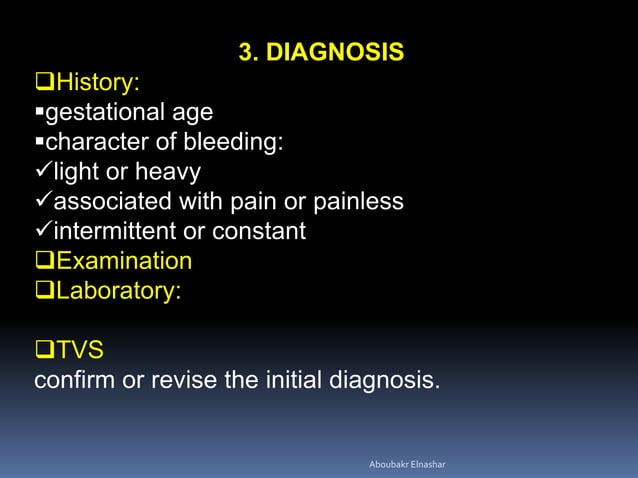 FIRST TRIMESTER BLEEDING | PPT