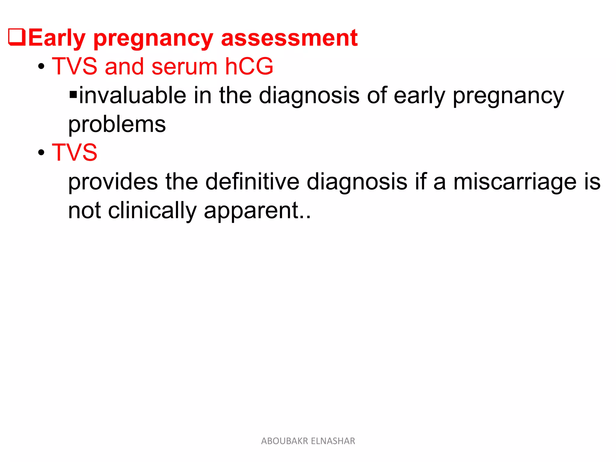 Bleeding in early pregnancy | PPSX