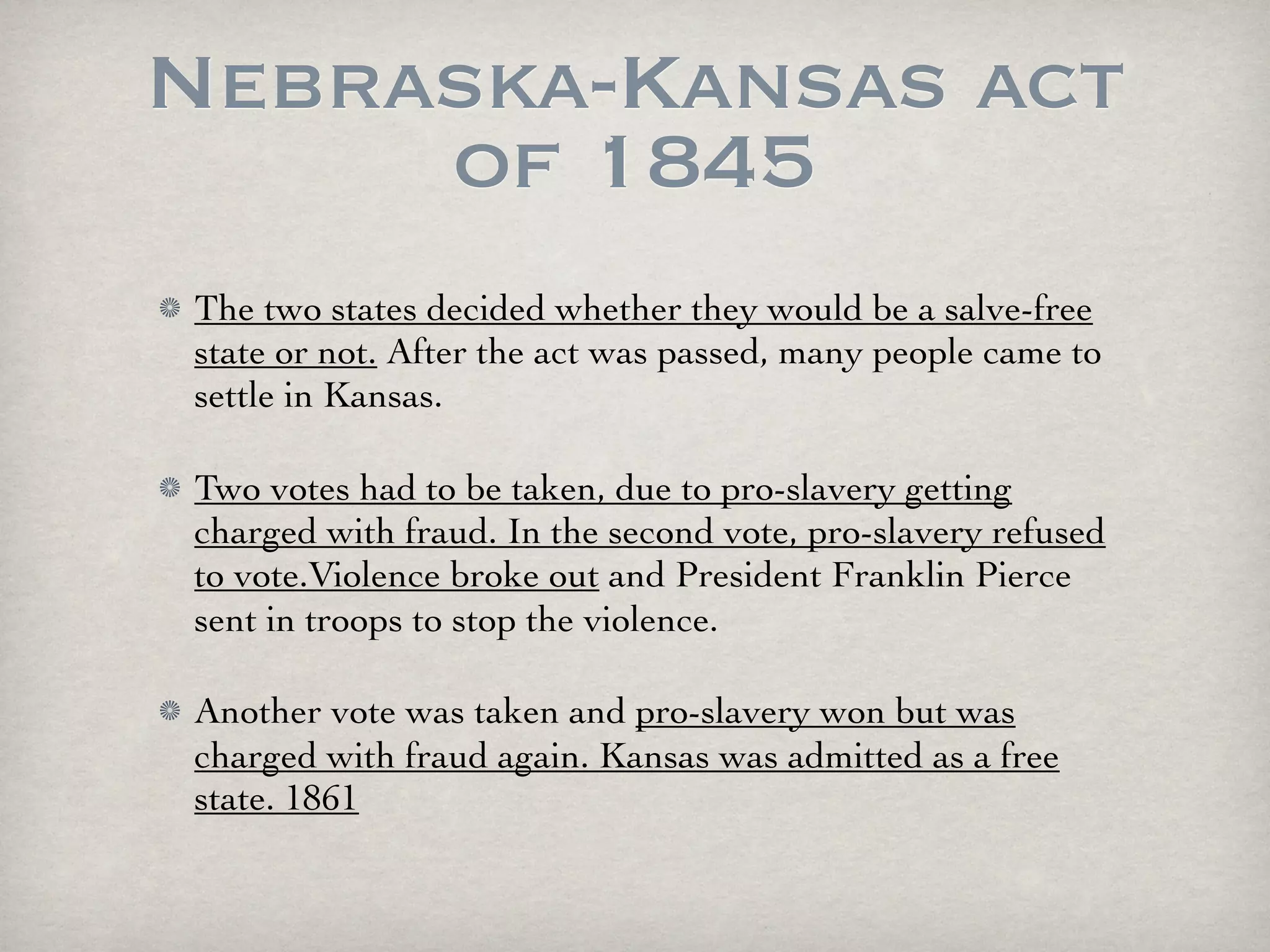 Bleeding kansas | PPT