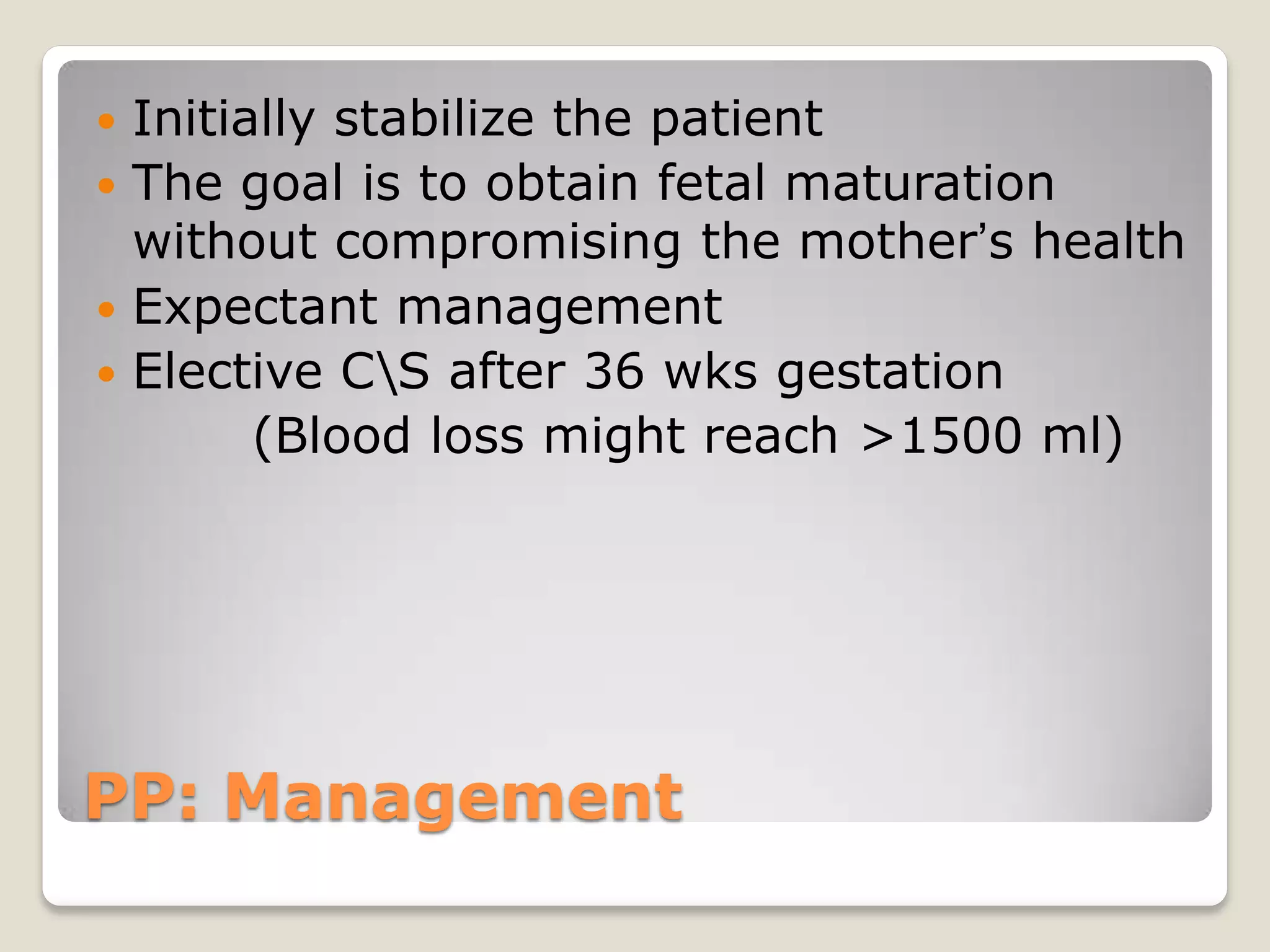 Bleeding Late Pregnancy | PDF | Pregnancy | Reproductive Health