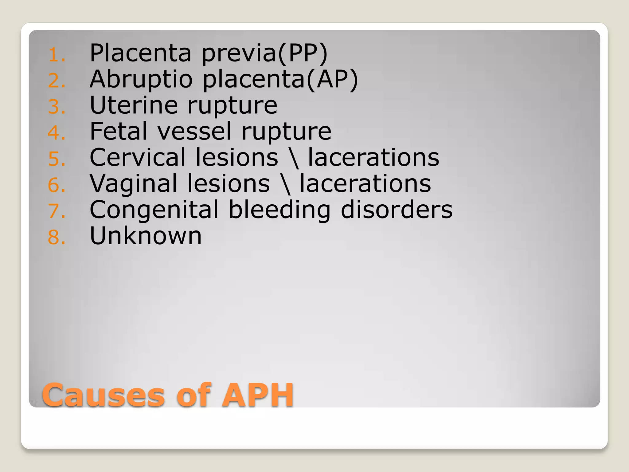 Bleeding Late Pregnancy | PDF | Pregnancy | Reproductive Health