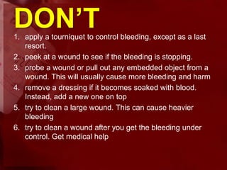 Bleeding management | PPTX