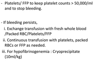 Bleeding neonate | PPTX
