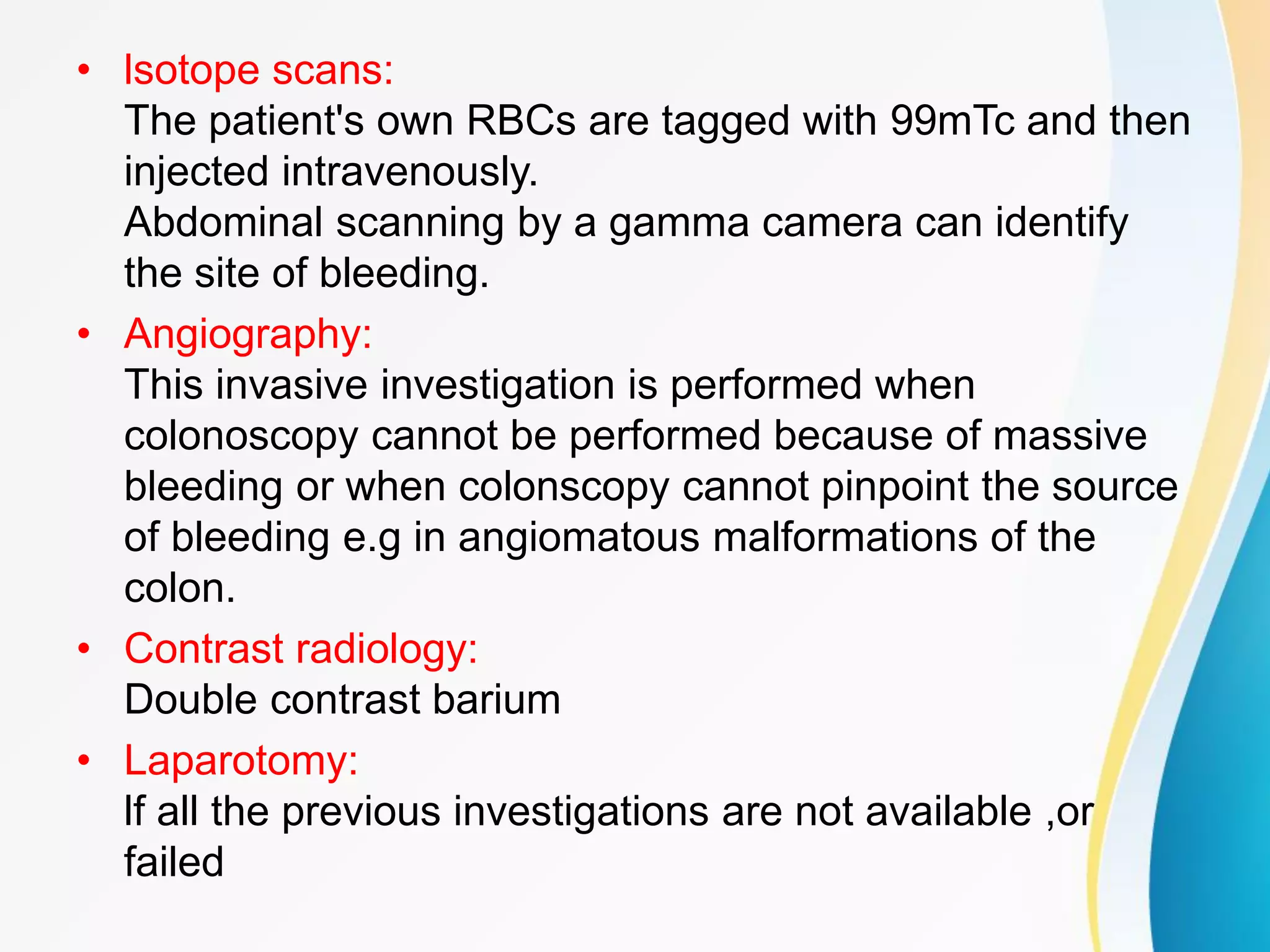 Bleeding per rectum | PDF