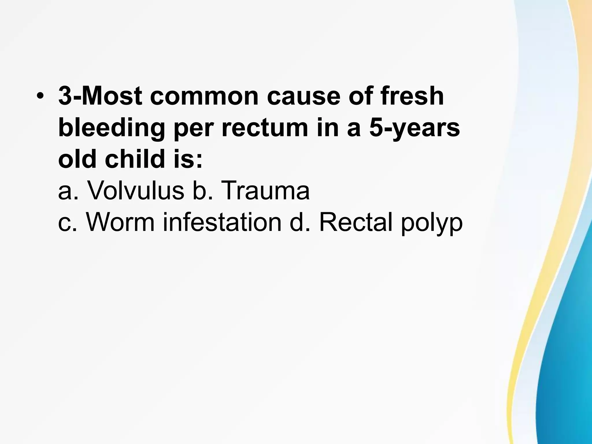 Bleeding per rectum | PDF