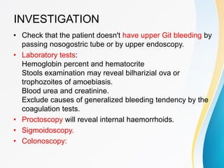 Bleeding per rectum | PDF