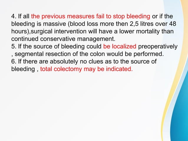 Bleeding per rectum | PDF
