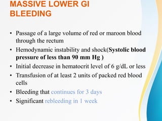 Bleeding per rectum | PDF