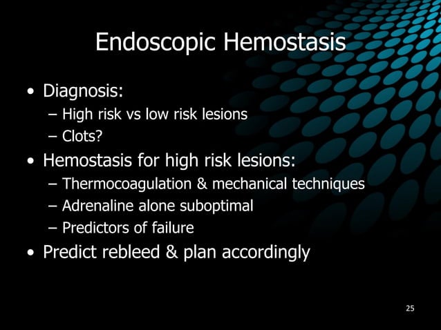 Bleeding Peptic Ulcer Disease - Does Practice Meet Evidence? | PPT