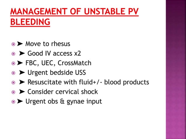 Bleeding pv BY DR TOUSIF SHEIKH | PPTX