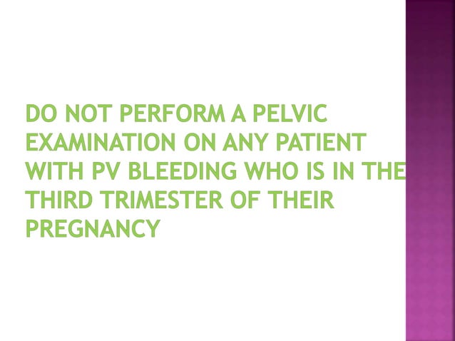 Bleeding pv BY DR TOUSIF SHEIKH | PPTX