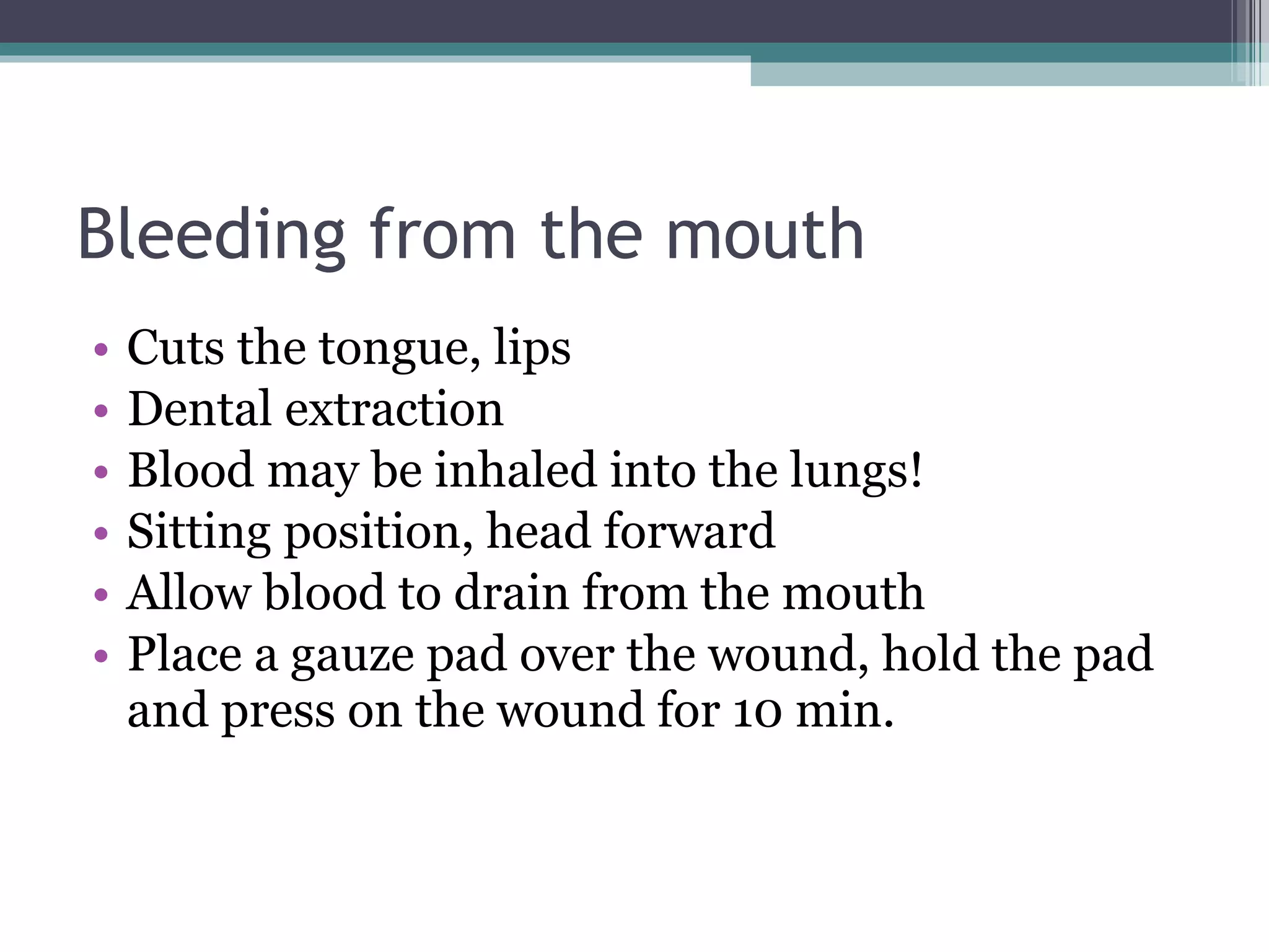 Bleeding shock | PPT