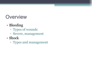 Bleeding shock | PPT