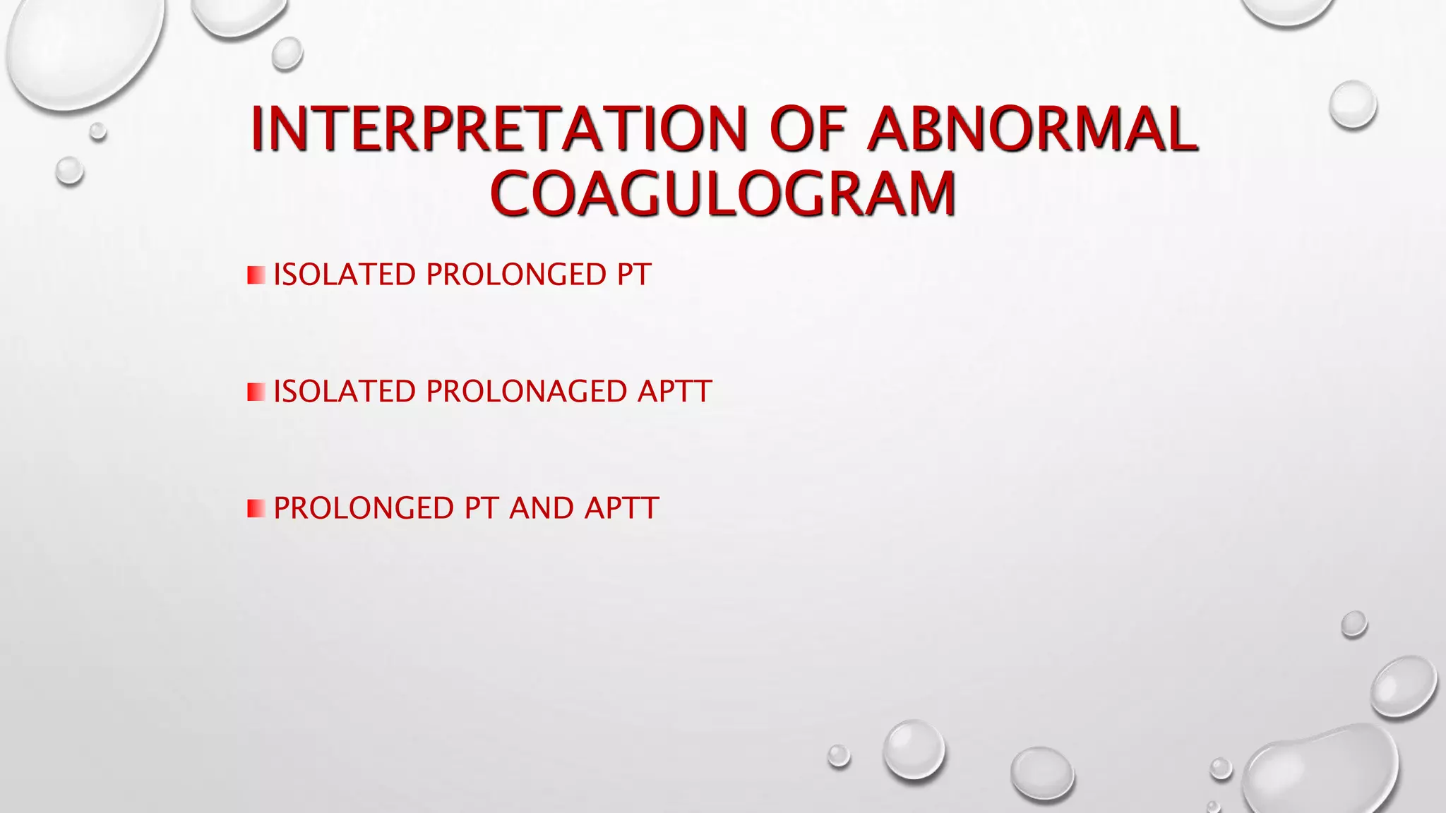 Bleeding tendency | PPTX