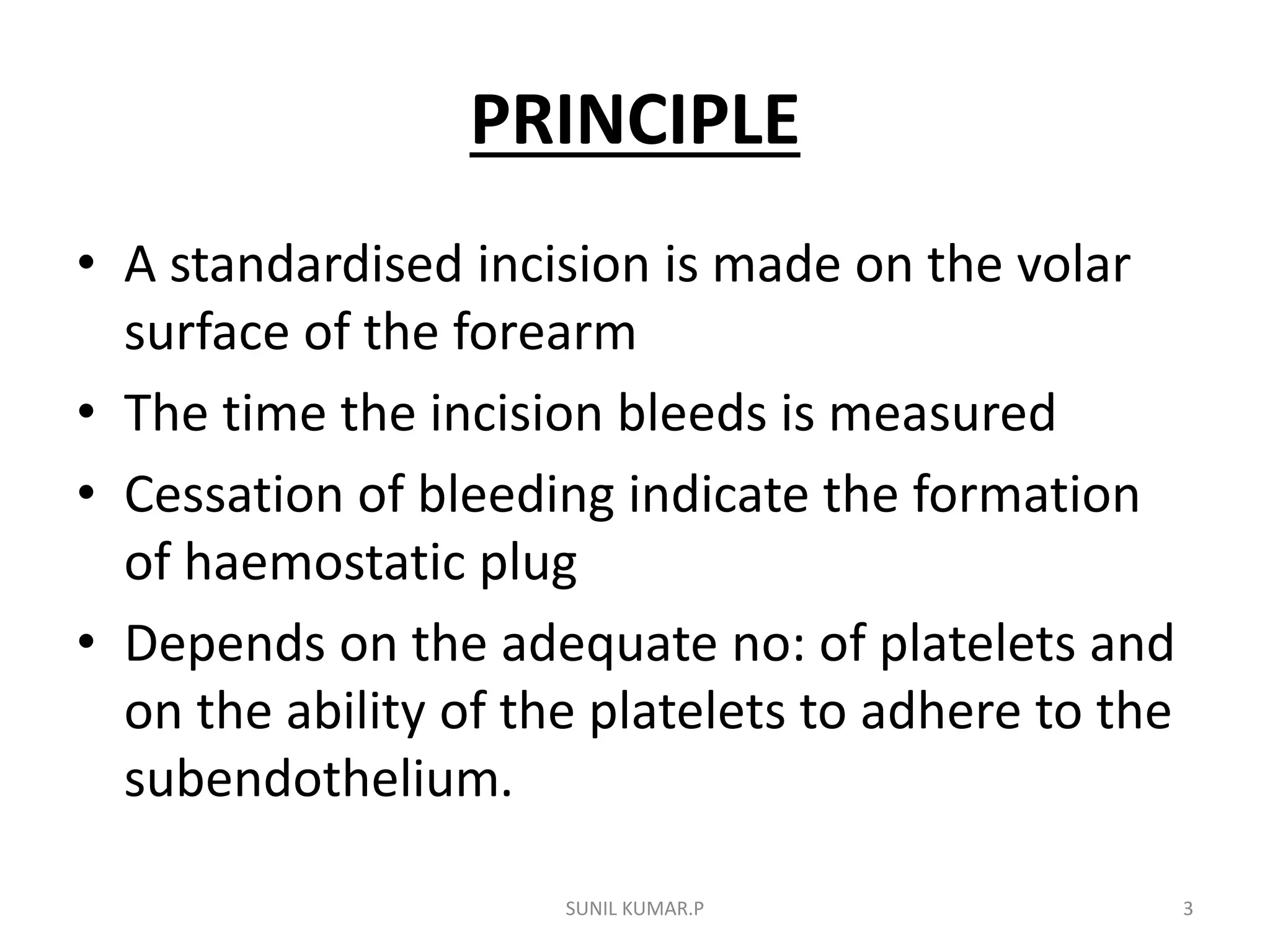 Bleeding time and clotting time | PPTX