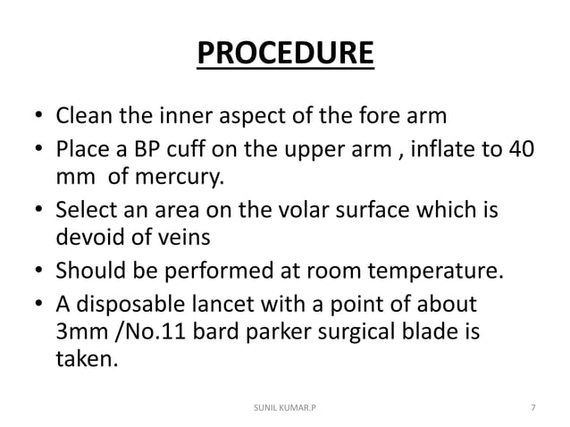 Bleeding time and clotting time | PPTX