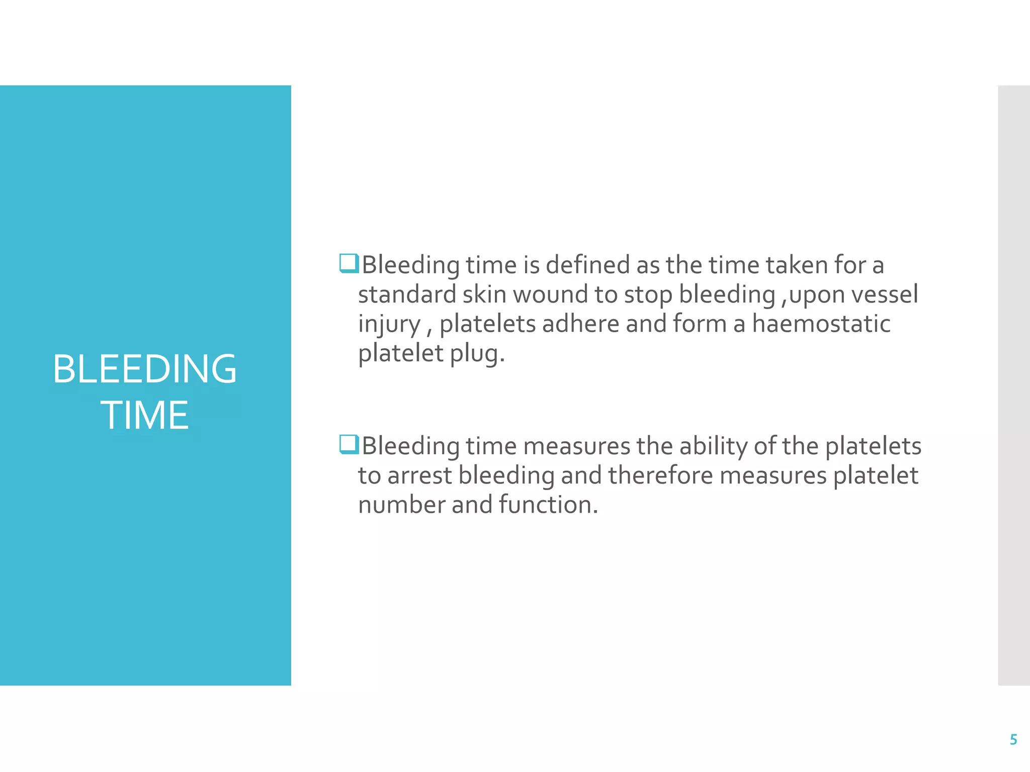 BLEEDING TIME AND CLOTTING TIME.pptx