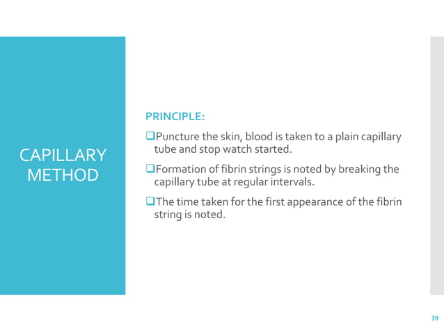 BLEEDING TIME AND CLOTTING TIME.pptx | First Aid | Injuries