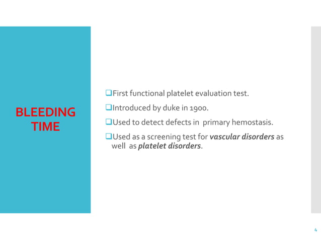 BLEEDING TIME AND CLOTTING TIME.pptx | First Aid | Injuries