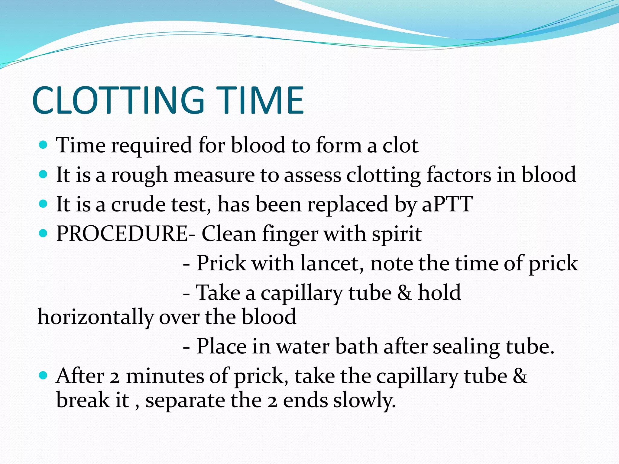 BLEEDING TIME & CLOTTING TIME.pptx