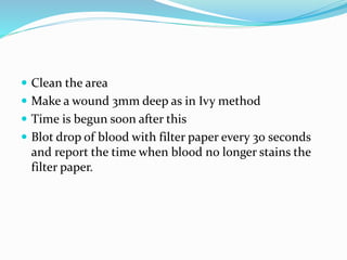 BLEEDING TIME & CLOTTING TIME.pptx