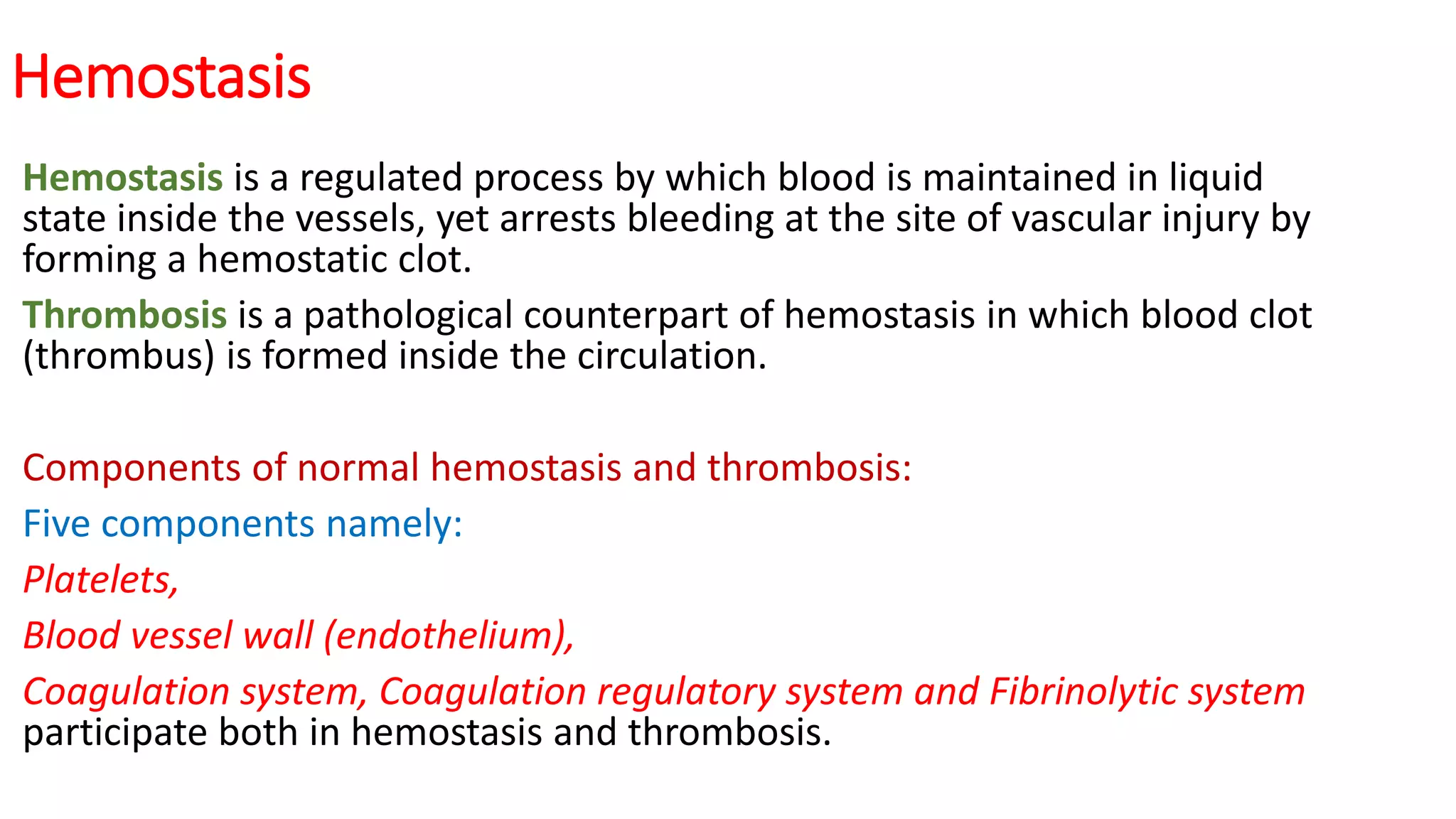 Bleeding vs coagulation disorders | PPTX