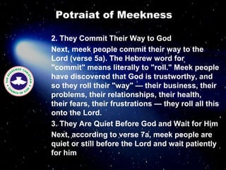 Bleesedness in Meekness | PPT